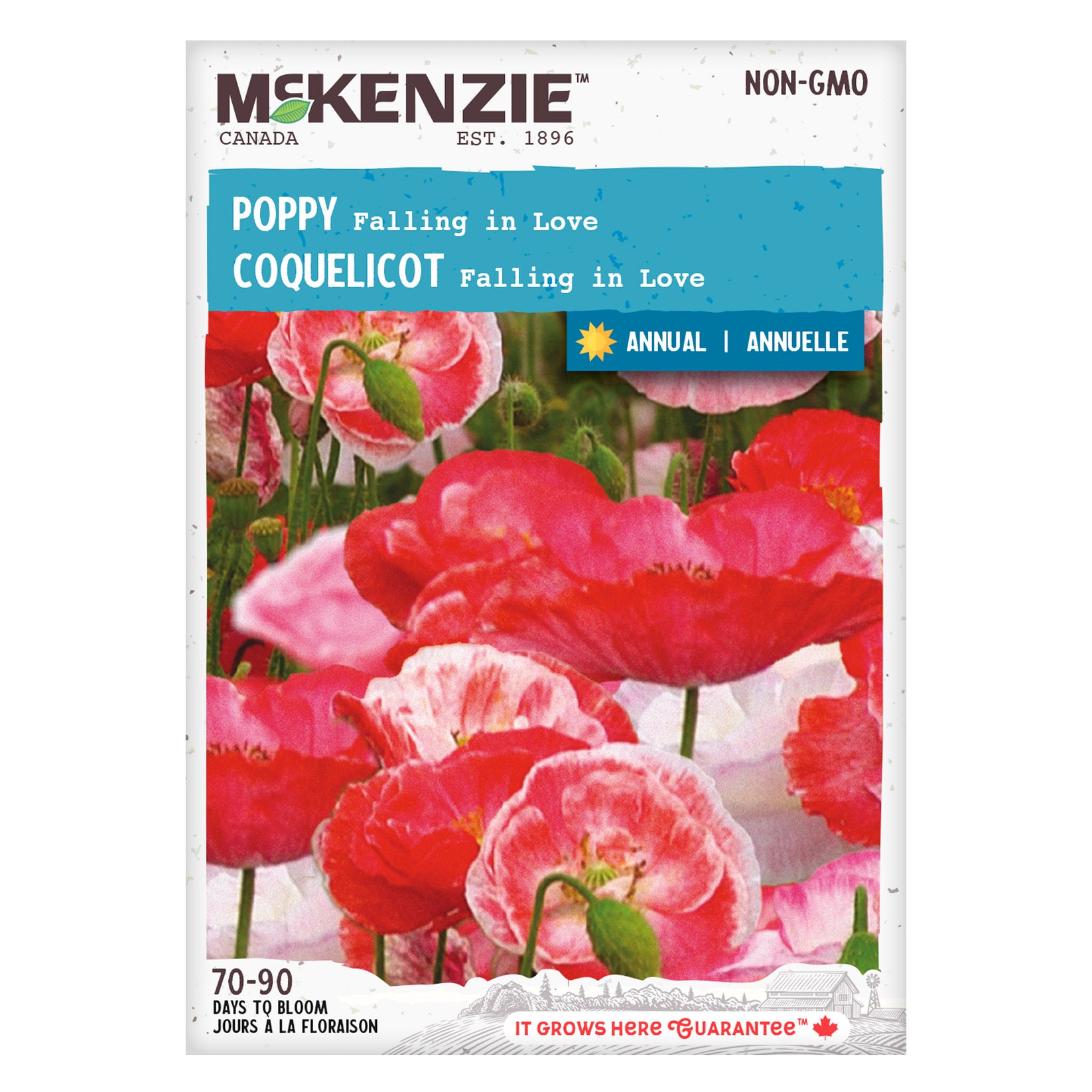 Buy Poppy Falling in Love Flower Seed Online | McKenzie Seeds