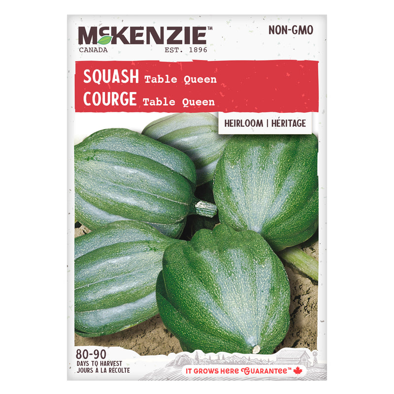 Squash Seeds, Table Queen – McKenzie Seeds